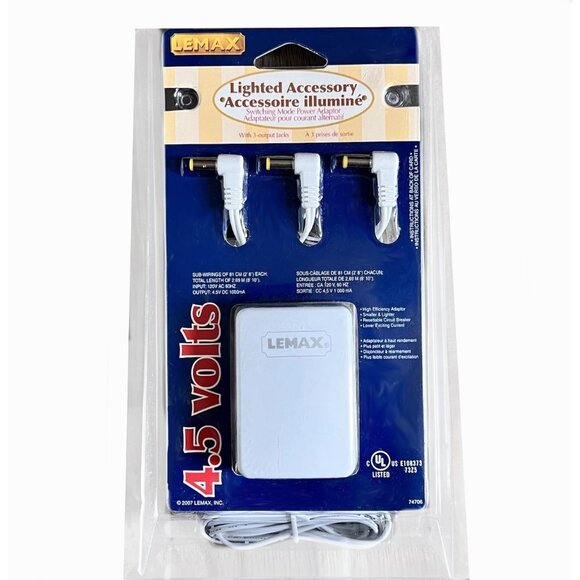 Lemax | Holiday | Lemax Lighted Accessory Three Plug Ac Power Adapter ...
